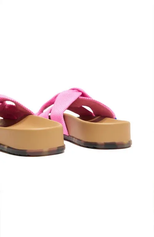 Rothy's Twist Slide Sandal - Snapdragon