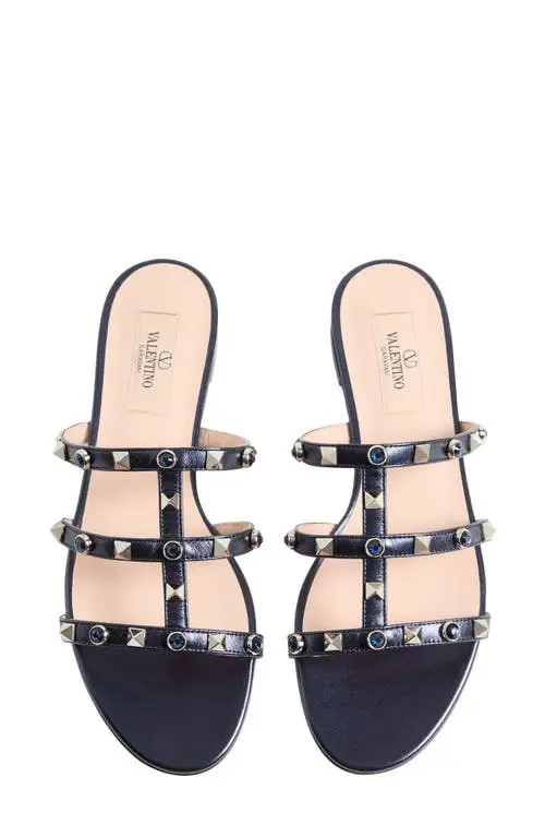 Valentino Garavani Rockstud Slide Sandal