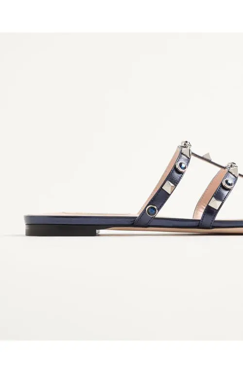 Valentino Garavani Rockstud Slide Sandal