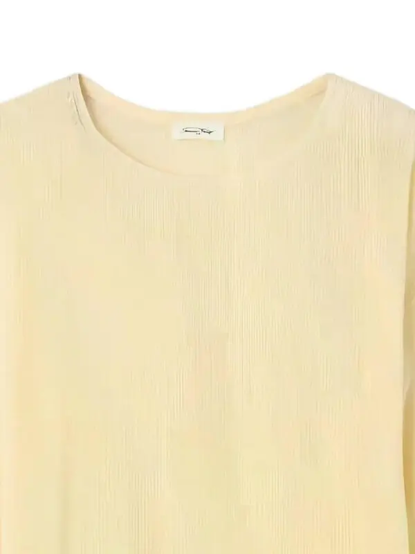 American Vintage Liu Fine-knit Sweater - Yellow