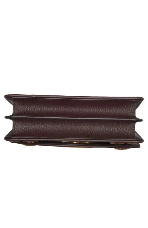 Valentino Garavani Devain Embellished Shoulder Bag - Brown Multi