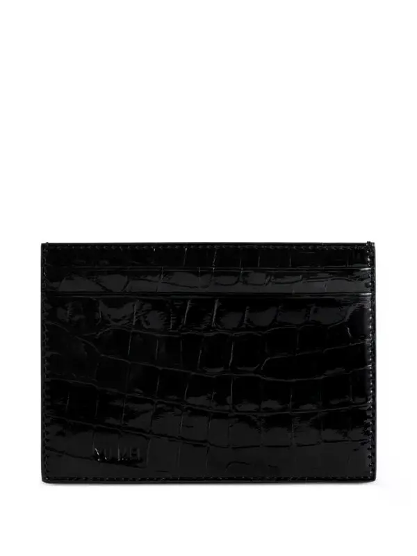 YU MEI Youhan Crocodile-effect Cardholder