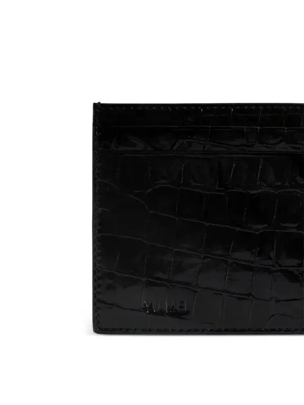 YU MEI Youhan Crocodile-effect Cardholder