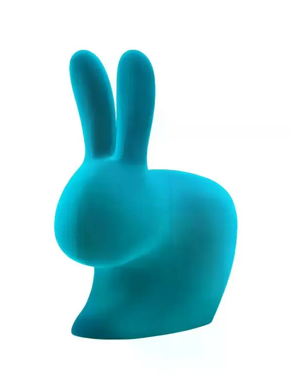 QEEBOO Rabbit Bookend - Blue