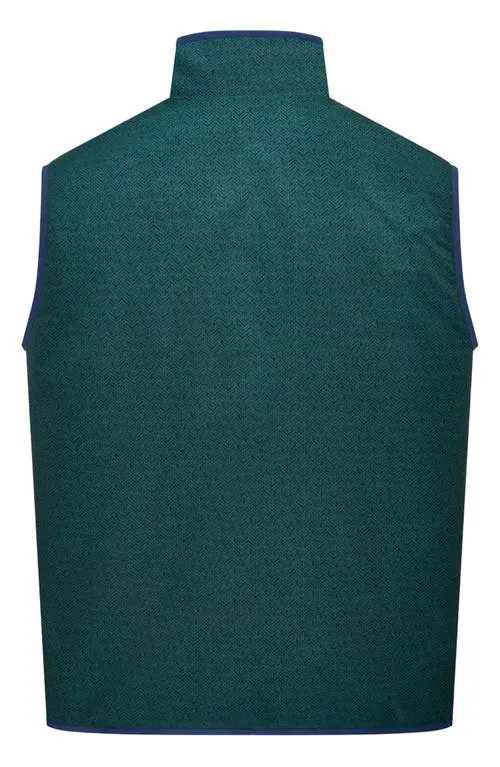 EASTSIDE GOLF Tweed Print Breaker Vest