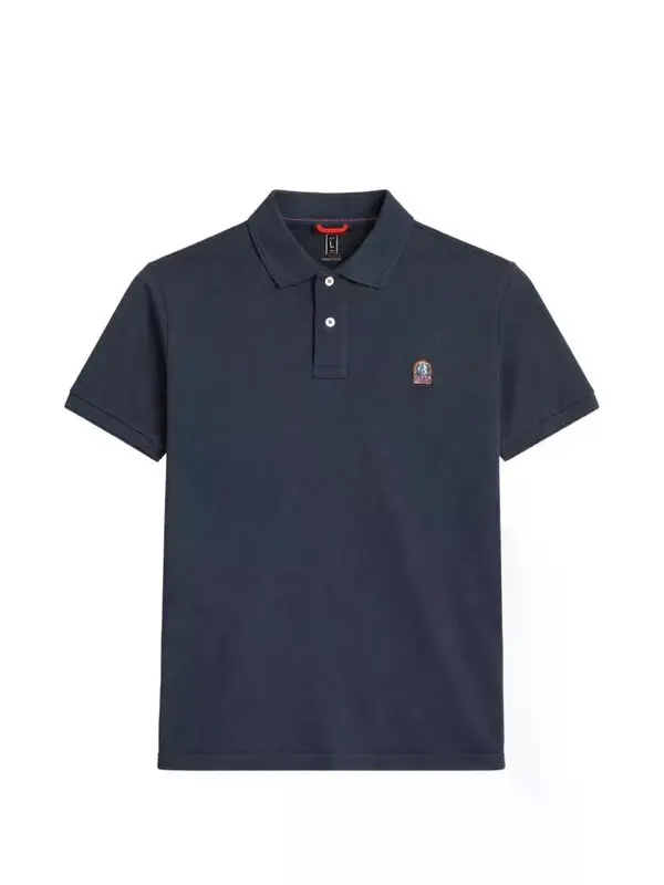 PARAJUMPERS Logo-patch Polo Shirt - Blue