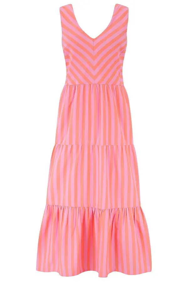SUGARHILL BRIGHTON Bette Midi Sundress - Pink