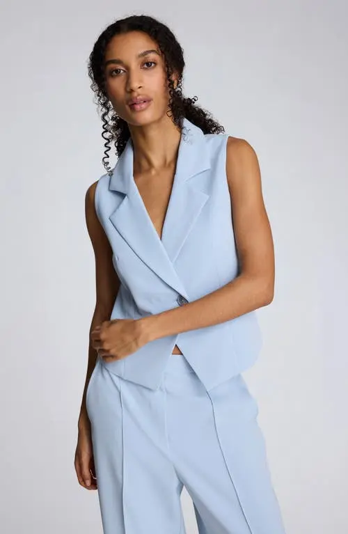 KENNETH COLE Fitted Crepe Vest