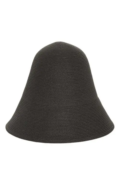 TOTEME Paper Straw Sun Hat - Black