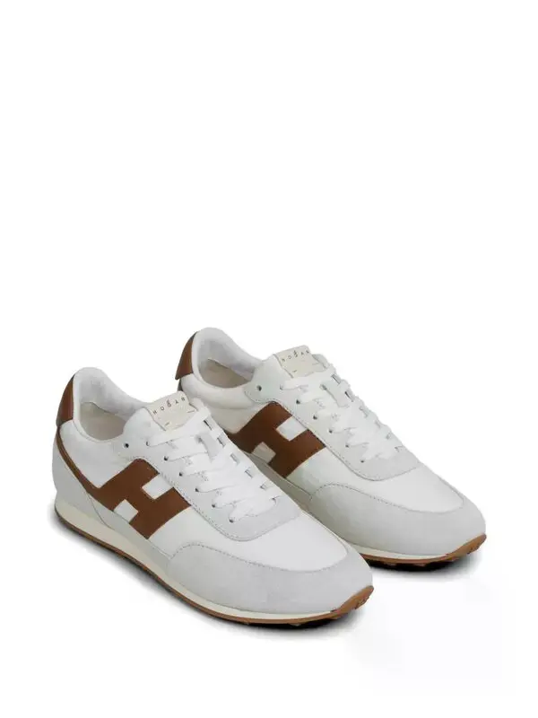 Hogan Logo-patch Suede-panel Sneakers