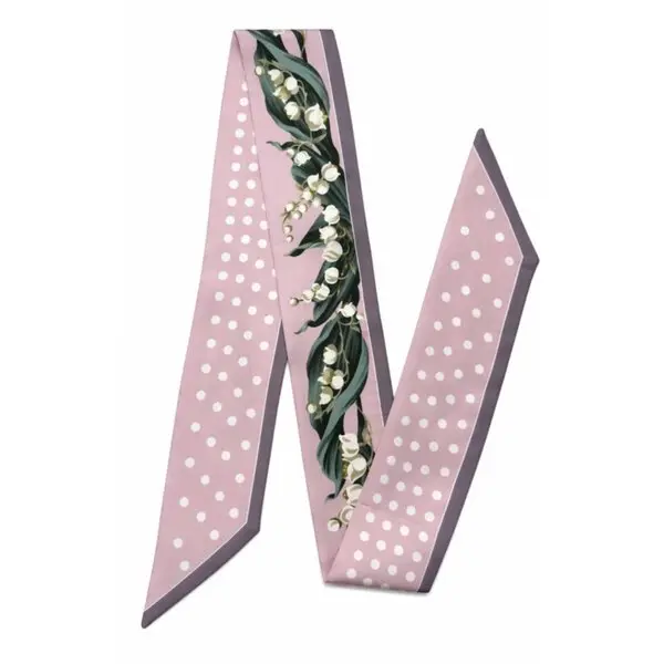 SILK&SOUL Lily Of The Valley Twilly - Pink