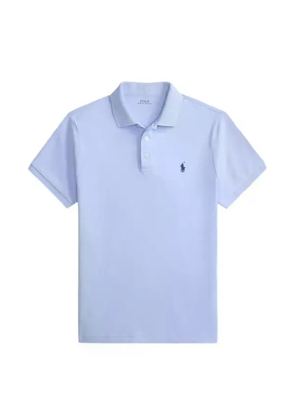 Polo Ralph Lauren Stretch-mesh Polo Shirt - Blue