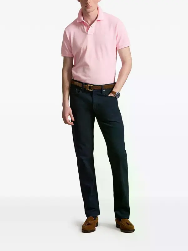 Polo Ralph Lauren Embroidered Logo Polo Shirt - Pink