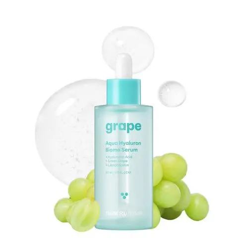THANK YOU FARMER Grape Aqua Hyaluron Biome Serum - No Color