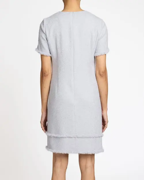 Santorelli Melania Bouclé Shift Dress