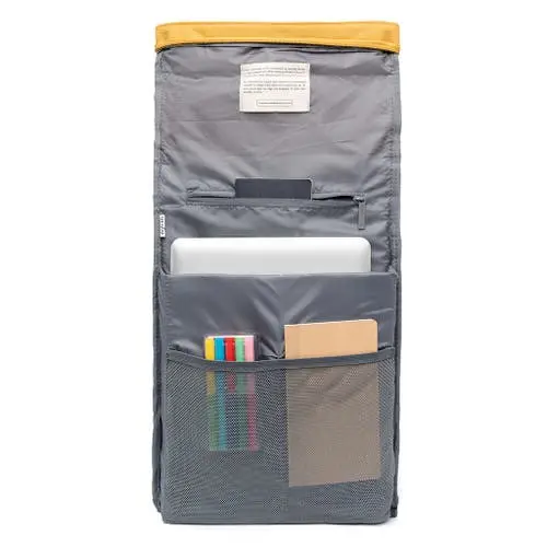 LEFRIK Roll Reflective Backpack - Mustard