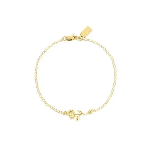 SET & STONES Elsie Birth Flower Bracelet - Gold/april