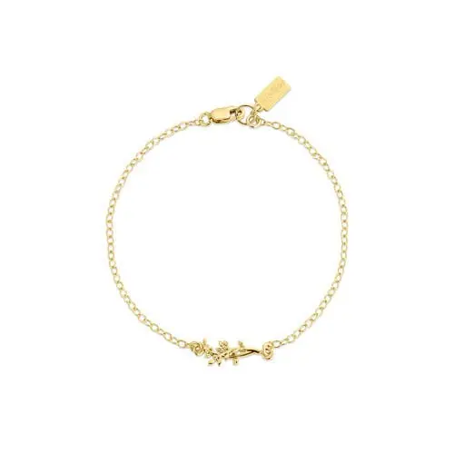 SET & STONES Elsie Birth Flower Bracelet - Gold/december