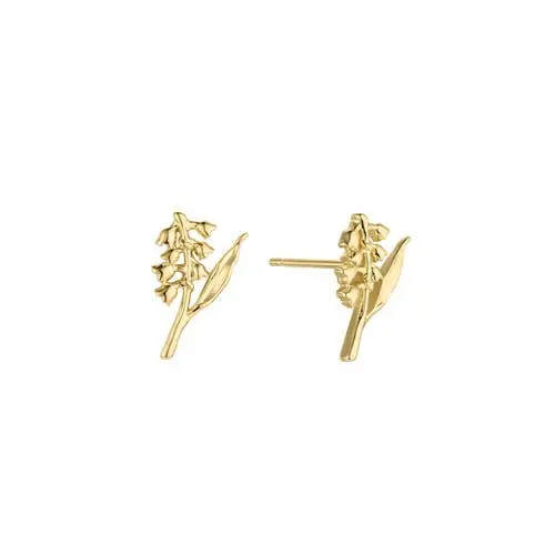 SET & STONES Elsie Birth Flower Stud Earrings - Gold/may