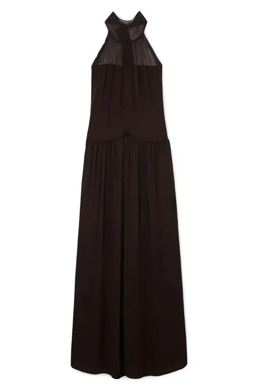 REISS Luna Halter Gown