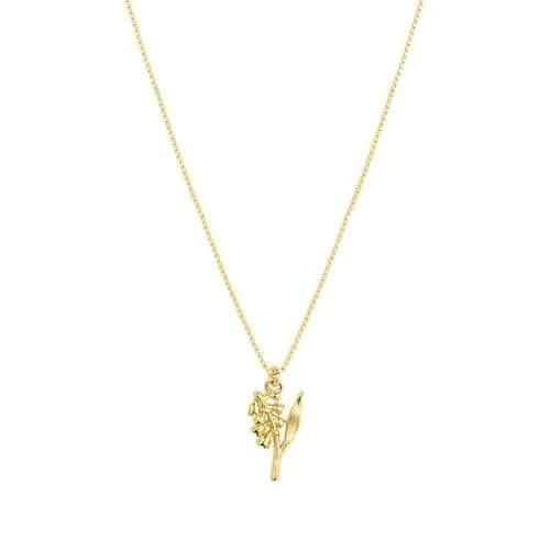 SET & STONES Elsie Birth Flower Charm Necklace - Gold/may
