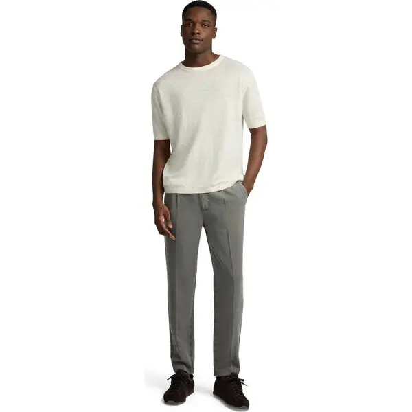 Onia Pleated Lyocell Trousers - Agave