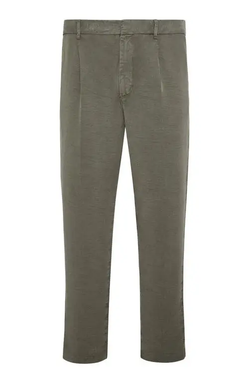 Onia Pleated Lyocell Trousers - Agave