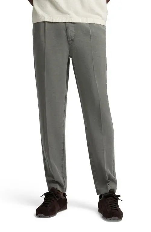 Onia Pleated Lyocell Trousers - Agave