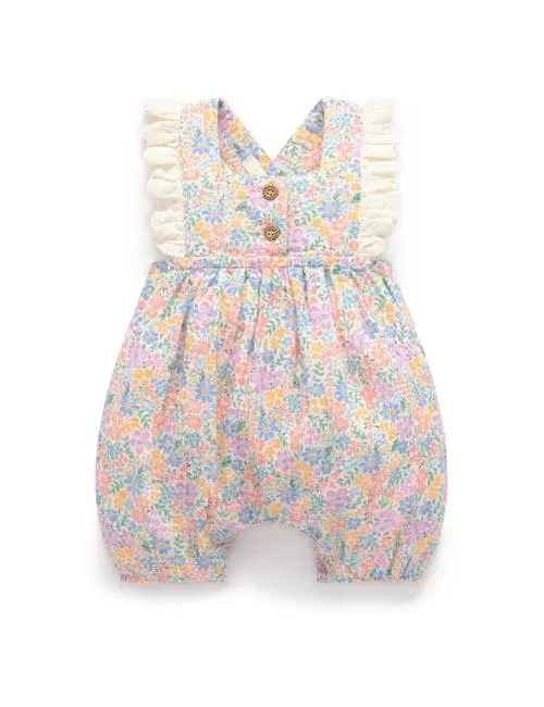 PUREBABY Floral Romper - Isabella Print