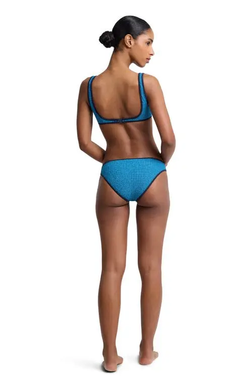 Onia Claire Tricot Bikini Top - Blue