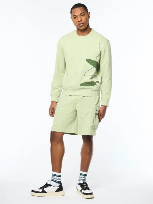 SERGIO TACCHINI Ciro Crewneck Sweatshirt - Reseda