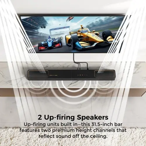 ULTIMEA Skywave F40 Boom 5.1.2ch Sound Bar With Dolby Atmos