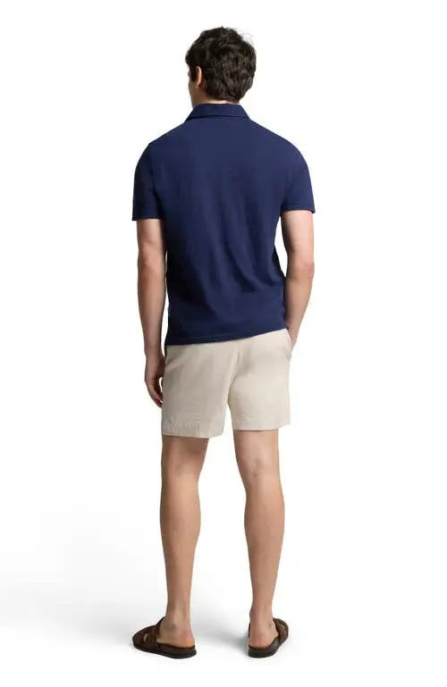 Onia Short Sleeve Polo - Navy