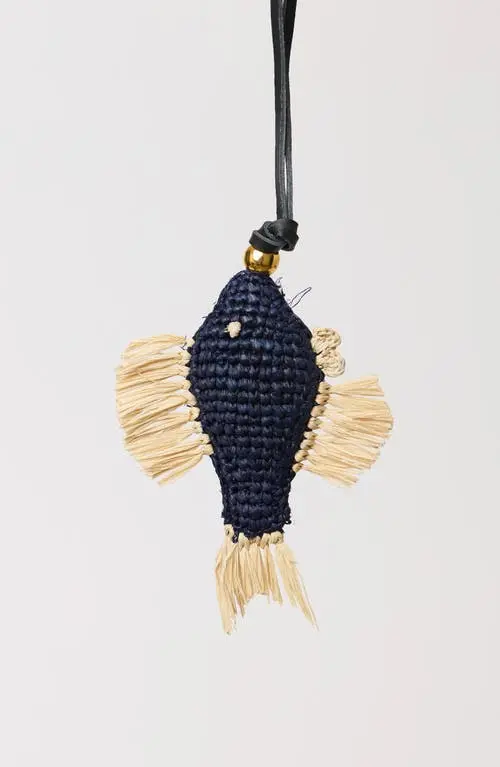BTB LOS ANGELES Fish Charm - Navy