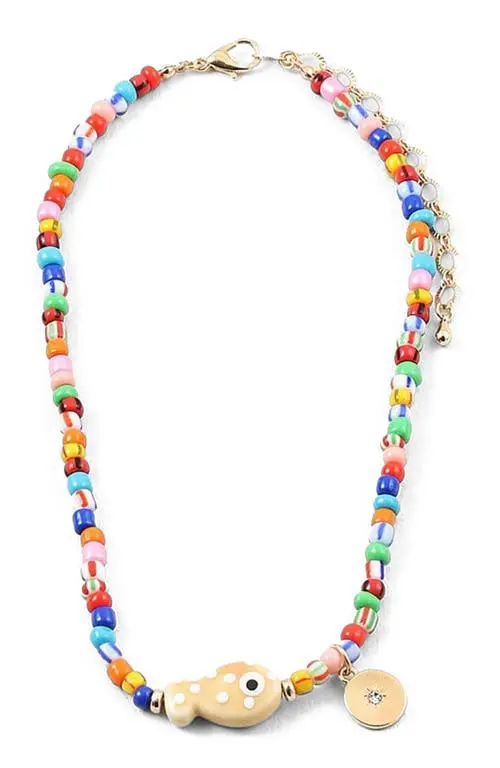ERIN MCDERMOTT JEWELRY Maui Fish Necklace - Red