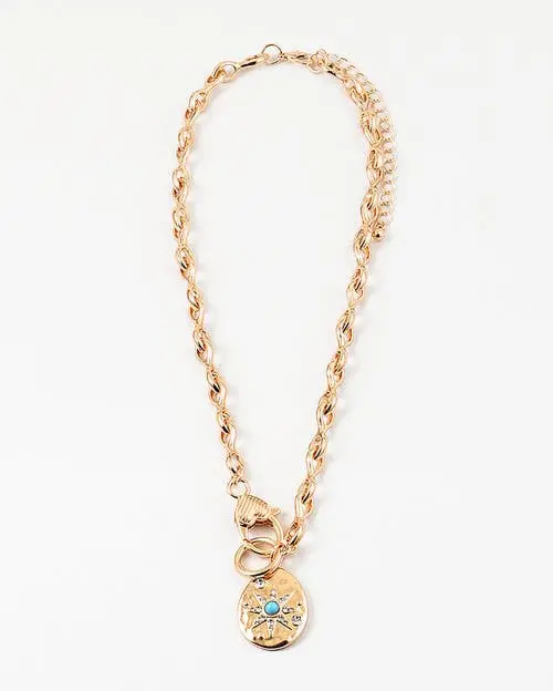 ERIN MCDERMOTT JEWELRY Happy Voyage Necklace - Gold