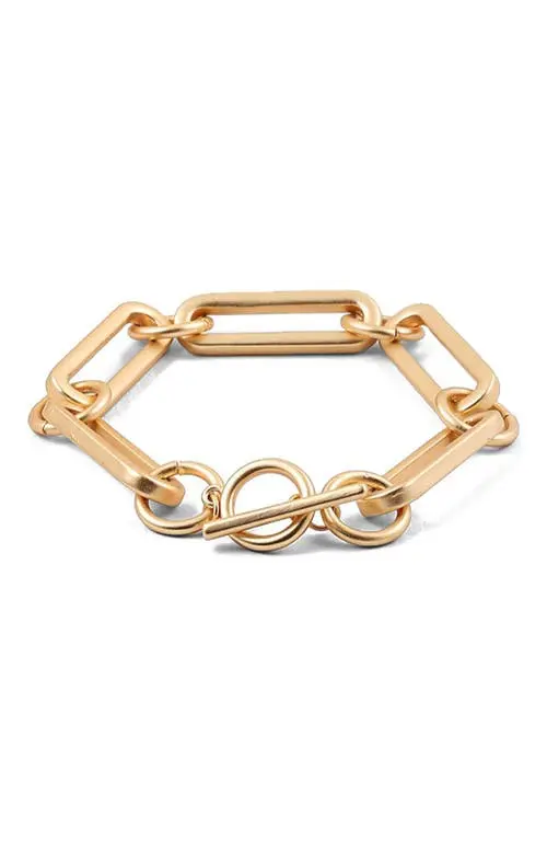 ERIN MCDERMOTT JEWELRY Lia Link Bracelet - Gold