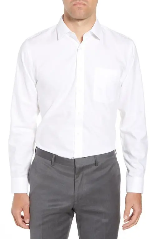 Nordstrom Smartcare™ Trim Fit Solid Dress Shirt