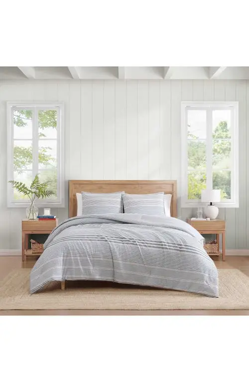 Tommy Hilfiger Danbury Stripe Cotton Percale Comforter & Shams Set