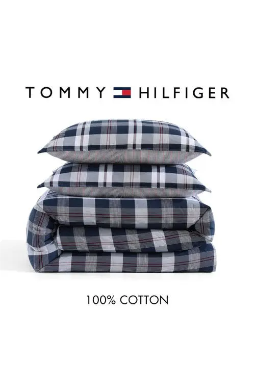 Tommy Hilfiger Dream Madras Cotton Percale Comforter & Shams Set