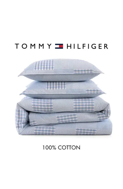 Tommy Hilfiger Hamptons Patchwork Cotton Percale Comforter & Shams Set