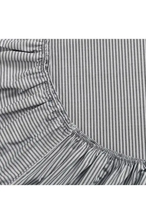 Tommy Hilfiger Highland Ticking Stripe Sheet Set - Navy
