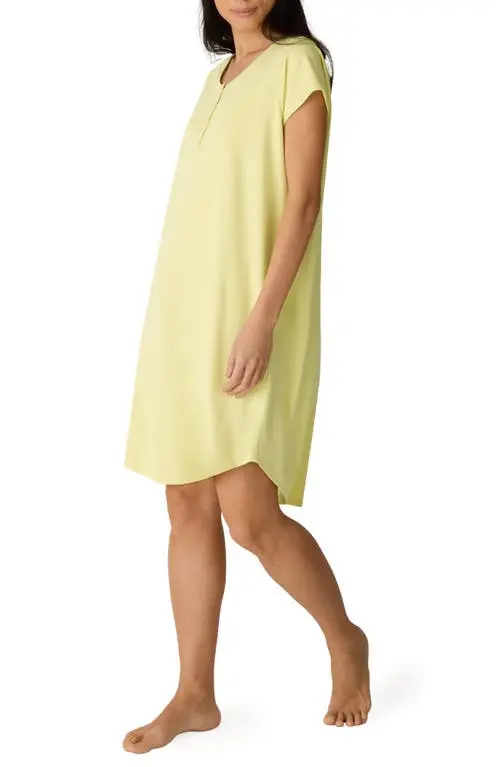 Eileen Fisher Organic Cotton Henley Dress