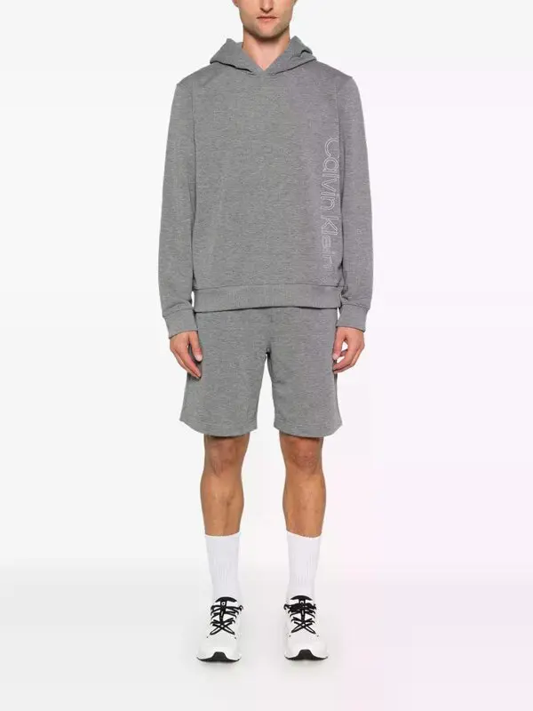 Calvin Klein Print Fleece Hoodie