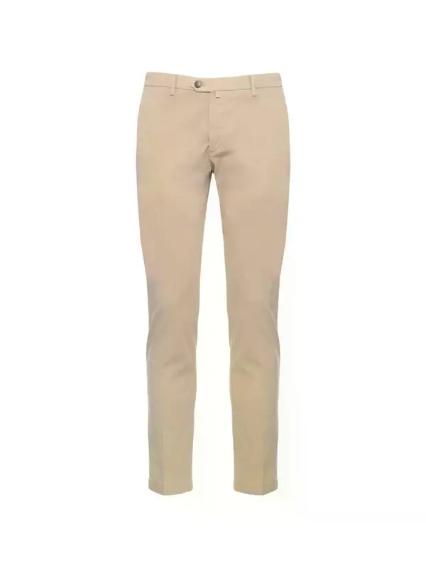 BRIGLIA 1949 Slim-fit Chino Trousers - Neutrals