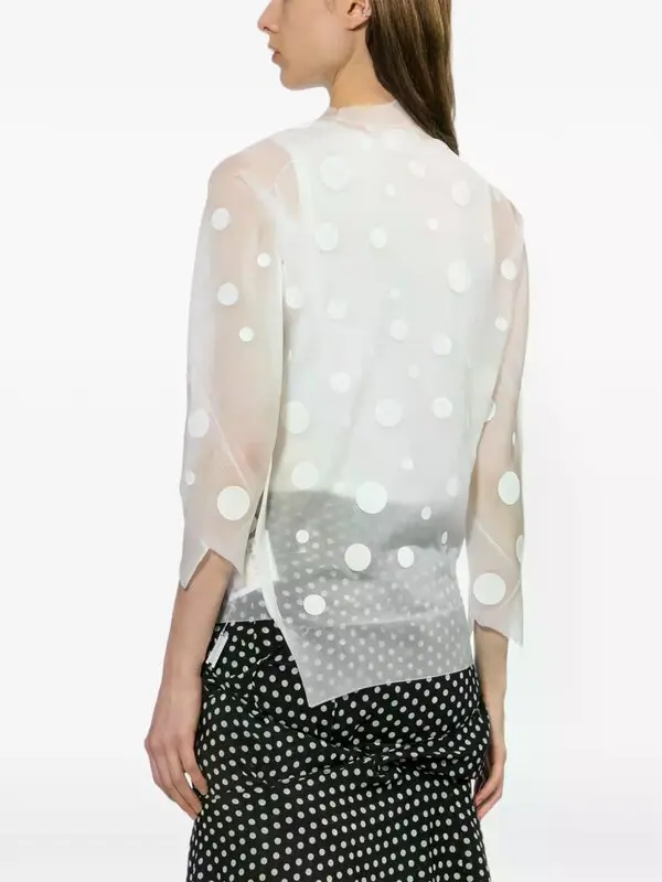 Junya Watanabe Polka Dot Cardigan