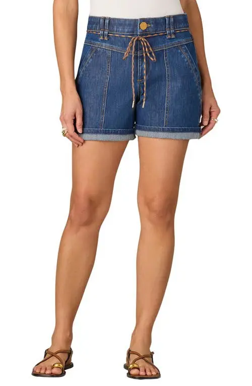 Wit & Wisdom Denim Drawstring Shorts