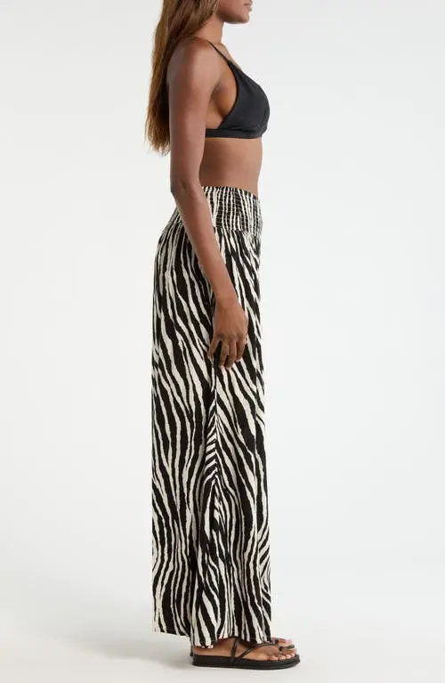 Elan Printed Palazzo Pants