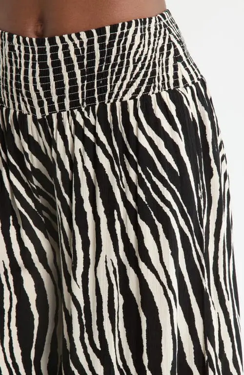 Elan Printed Palazzo Pants