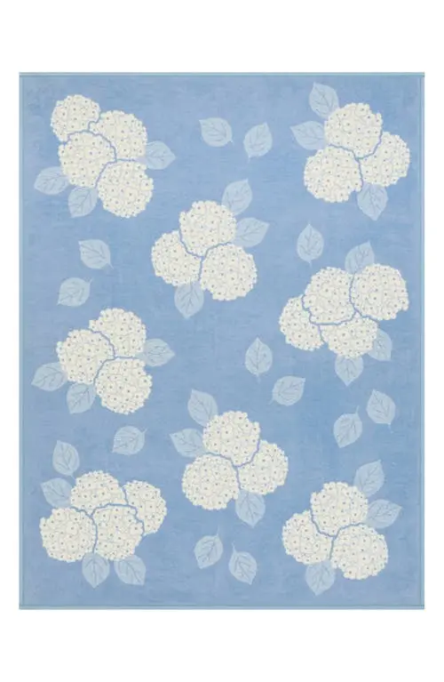 CHAPPYWRAP Hydrangeas Bell Throw Blanket